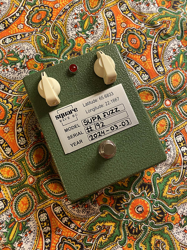 Square wave bd - Supa fuzz mk2 (germanium) | Reverb