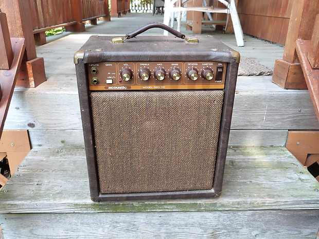 acoustic Control g20-110 model 105 guitar amp brown | Reverb