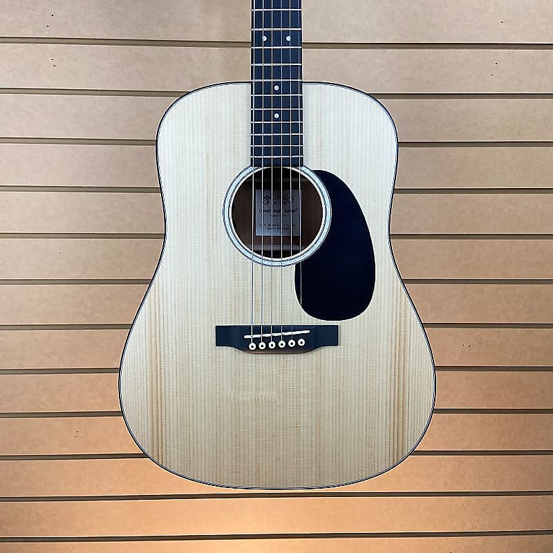 Martin D Jr-10E Acoustic-Electric Guitar - Natural Spruce w/ | Reverb