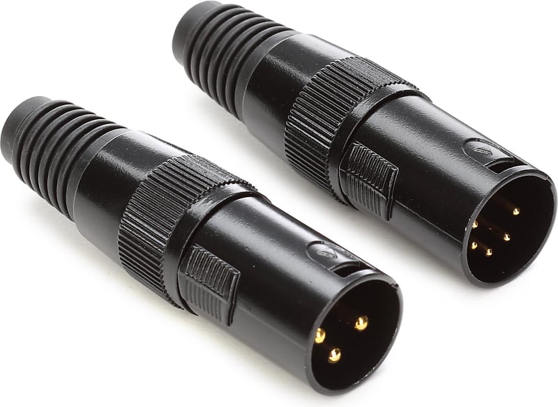 Accu-Cable DMX T PACK 3-pin / 5-pin DMX Male Terminator Set | Reverb