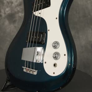 Mosrite Bass 1967 Blue Ink | Reverb