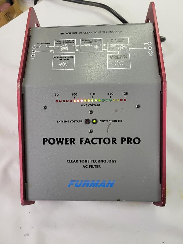 Furman Power Factor Pro Power conditioner 2015 - Silver | Reverb