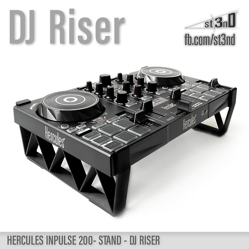 DJ RISER STAND for HERCULES DJCONTROL INPULSE 200 (Mk1) | Reverb