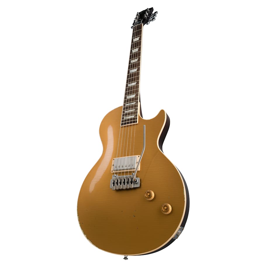 Gibson Custom Shop Joe Perry Signature "Gold Rush" Les Paul | Reverb