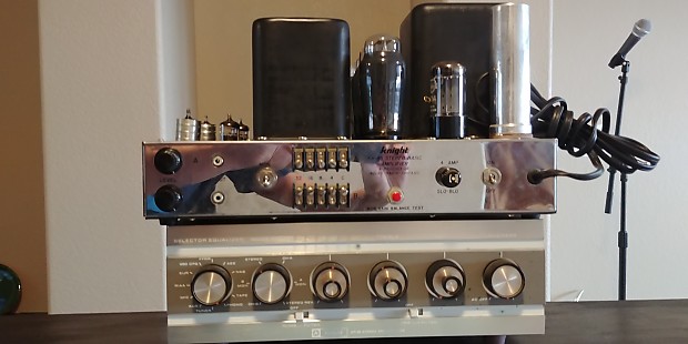 Allied Knight Kit KB-85 and KP-50 Tube Power and Preamps. | Reverb