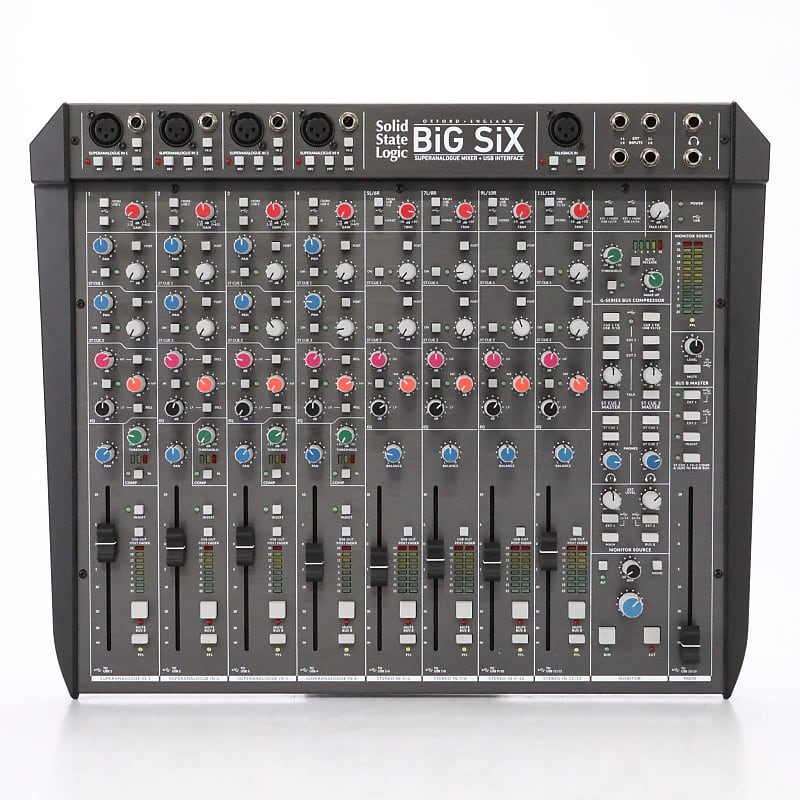Solid State Logic SSL Big Six Superanalogue12-Channel Mixing | Reverb