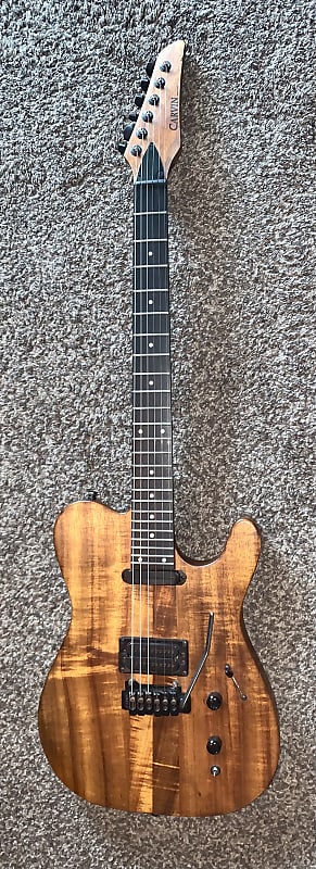 Carvin Tl 60 NECKTHRU electric soloist style guitar made in | Reverb