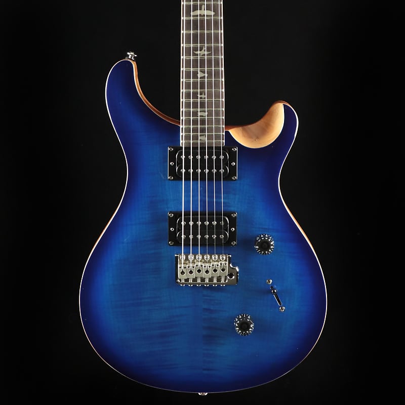 PRS SE Custom 24 - Faded Blue Burst | Reverb