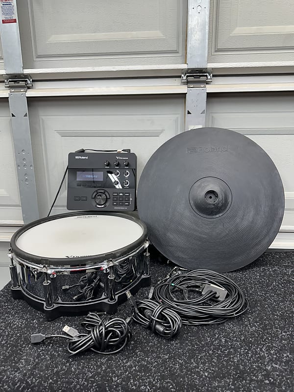 Roland Td 27 module PD140Ds snare Cy18Dr ride cymbal / | Reverb