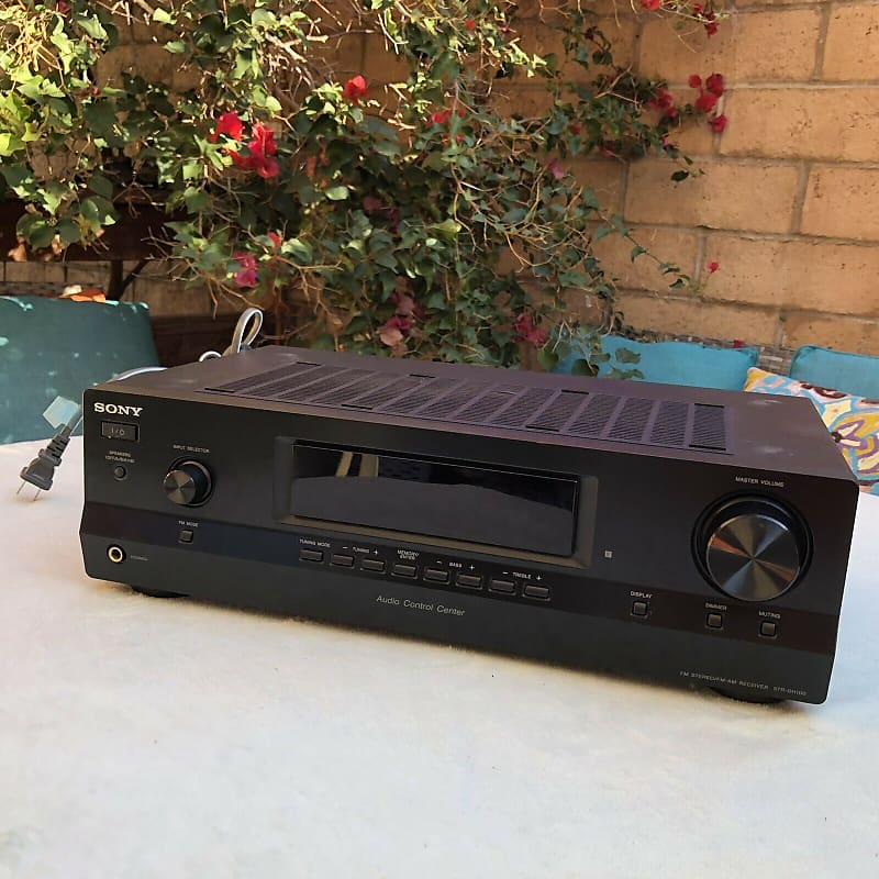Sony STR-DH100 200 Watt Home Audio AM/FM Stereo Receiver. | Reverb