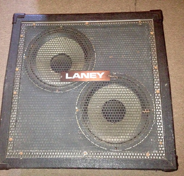 Laney 2x12 guitar speaker cabinent celestion speakes 8ohms | Reverb