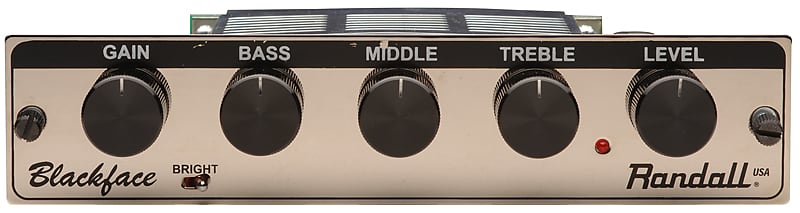 Randall USA MTS Blackface guitar amp module | Reverb