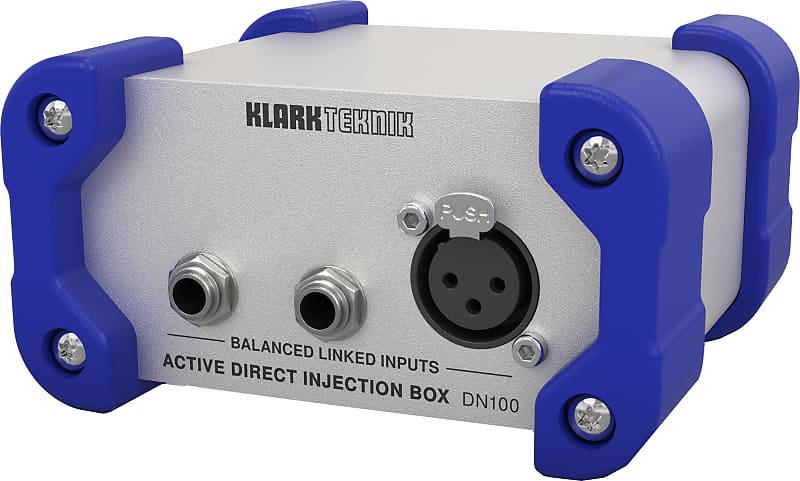 Klark Teknik DN100 V2 Active DI Box with Extended Dynamic | Reverb