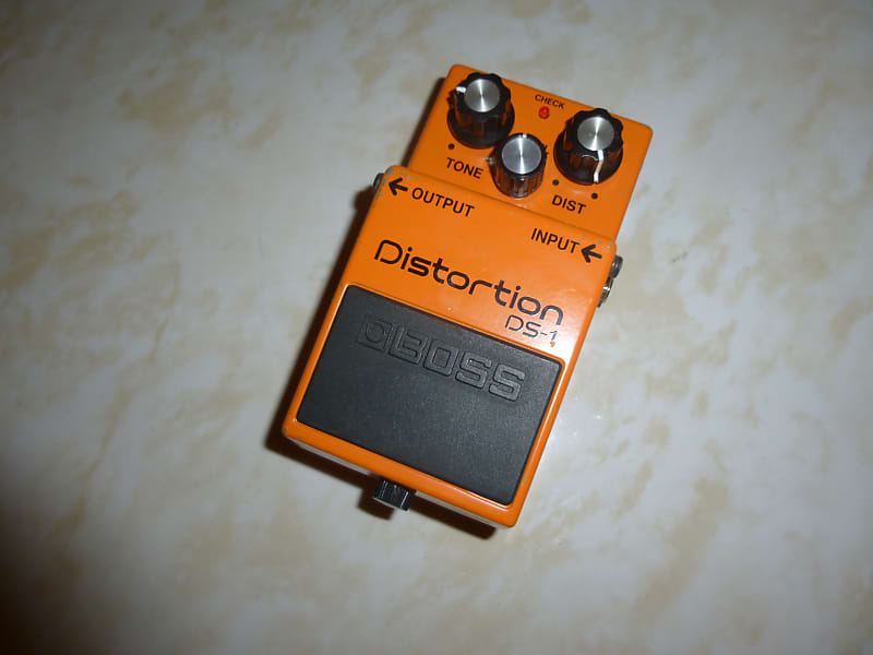 Boss DS-1 Distortion (Silver Label) 1994 - Present - Orange | Reverb