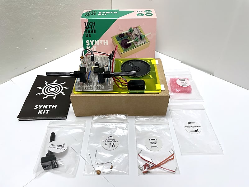Tech Will Save Us Synth Kit - Analog - Atari Punk Synth, | Reverb
