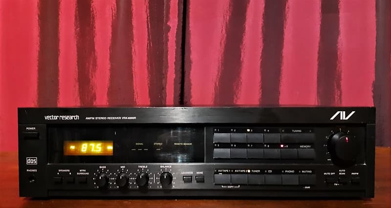 1987 Vector Research VRX-6200R AM/FM Stereo Receiver With | Reverb