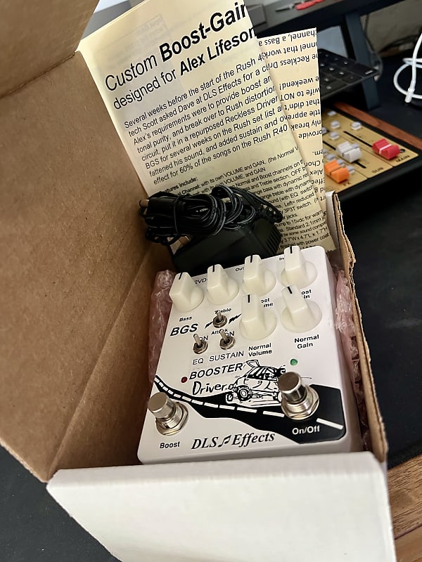 DLS Effects Custom Boost-Gain-Sustain (BGS) 2022 - White | Reverb