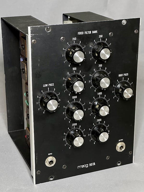 Moog 901A, 3x 901B Oscillators, 905 Reverberation, 907A Fixed | Reverb