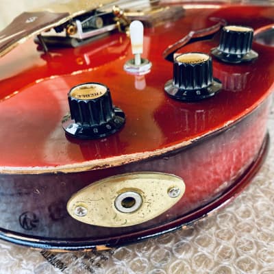 Maton Guitars Baroque Bass 1970 - Cherry Burst Extremely Rare | Reverb