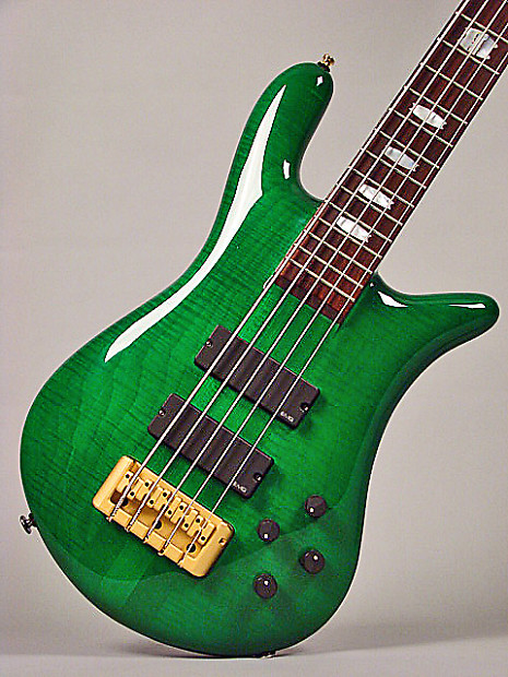 Spector Euro 5LX 2001 Emerald Green | Reverb