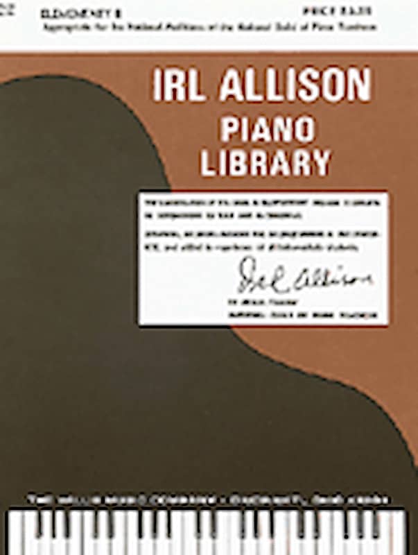 Elementary B - Irl Allison Library | Reverb
