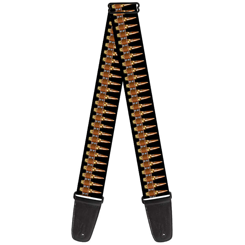 Buckle-Down Pop Culture Graphic Guitar Straps Bullets | Reverb