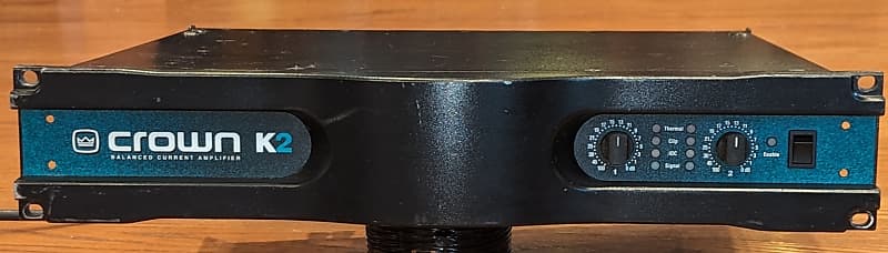 Crown K2 Power Amplifier - Silent operation - 800 w/ch 4 ohms | Reverb