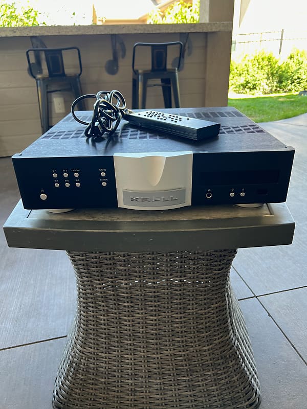 Krell Krell Illusion II Est. 2021 - Black & brushed metal | Reverb