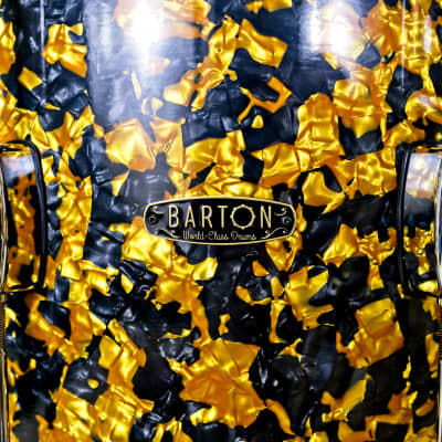 Barton Studio Custom (13, 16, 22) Gold & Black Pearl | Reverb