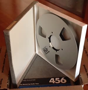 5 empty Ampex 456 reels in excellent condition. | Reverb