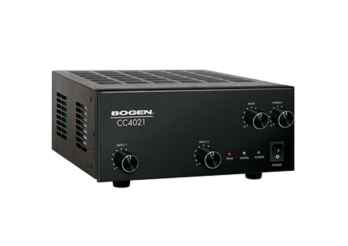 Bogen CC4021 2x1 Mixer / Amplifier 40W, 70V | Reverb