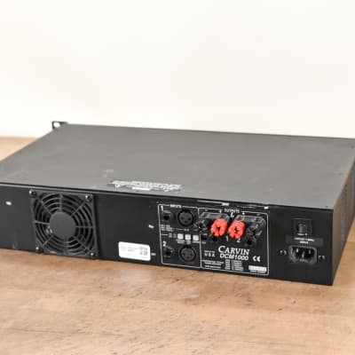 Carvin DCM1000 Two-Channel Power Amplifier (church owned) | Reverb