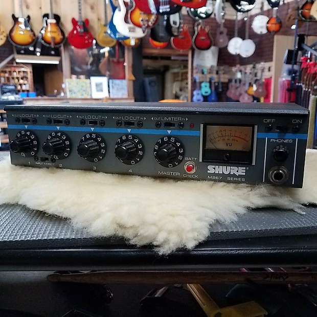 Shure M267 4-Channel Microphone Mixer Vintage | Reverb