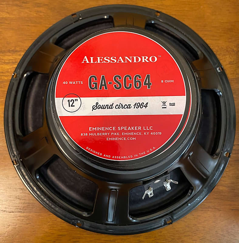Eminence Alessandro GA-SC64 | Reverb