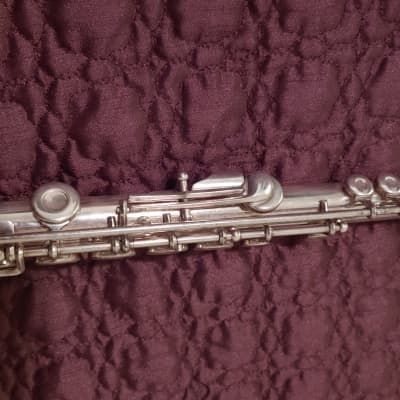 Armstrong Silver Open-Hole Flute Model 80 1976 | Reverb