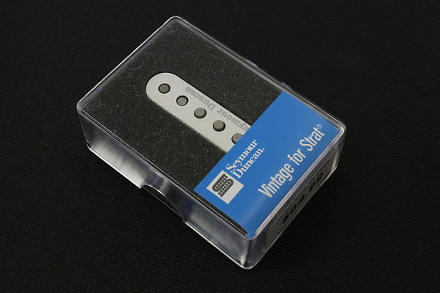 Seymour Duncan SSL-1 White Vintage Staggered Single-Coil | Reverb