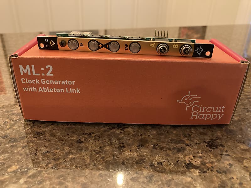 Circuit Happy ML:2 - Eurorack Clock Generator with Ableton | Reverb