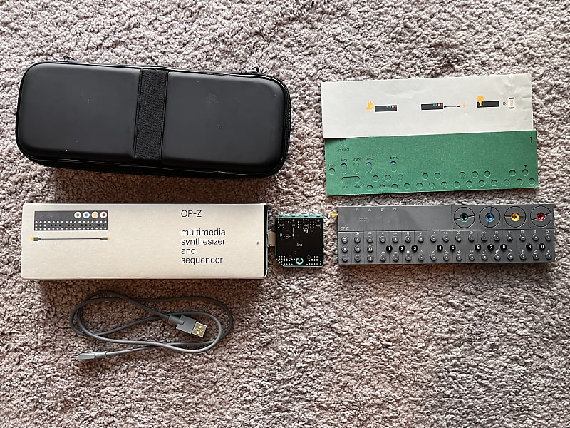 Teenage Engineering OP-Z with line module and case | Reverb