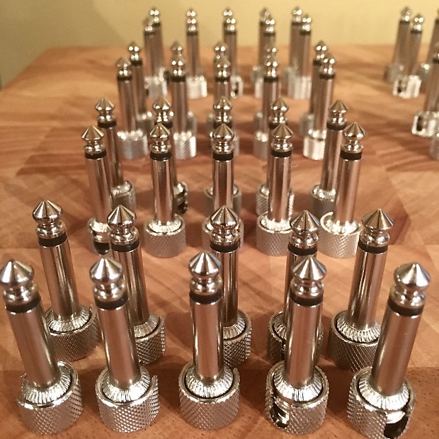 Lava Cable Solder-Free Right Angle End Plugs 4-Pack with | Reverb