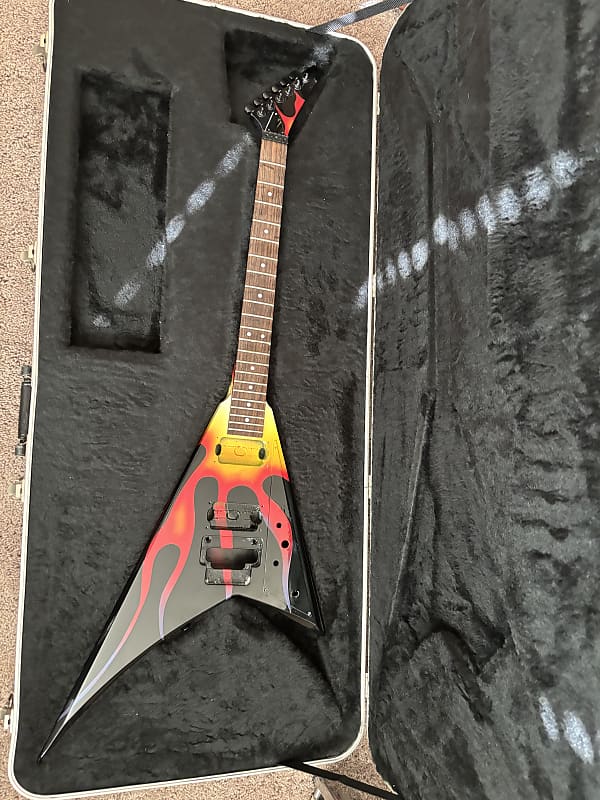 Jackson Randy Rhoads Performer PS3 1996 - Flames | Reverb