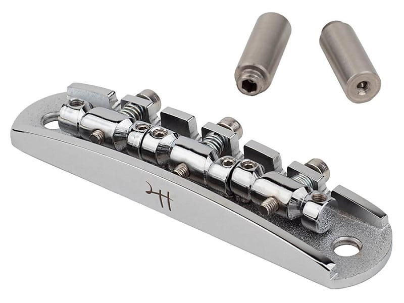 Halon JB-1133-11-M offset guitar bridge, metric posts | Reverb
