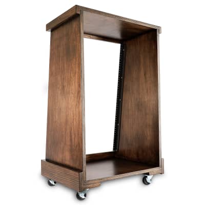 Sanctus Sound 16U Slanted Studio Floor Rack - Slim Various | Reverb