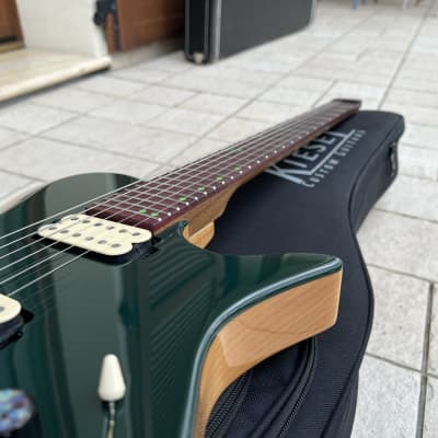 Kiesel / Carvin Zeus 2020 - British Racing Green / Natural - | Reverb