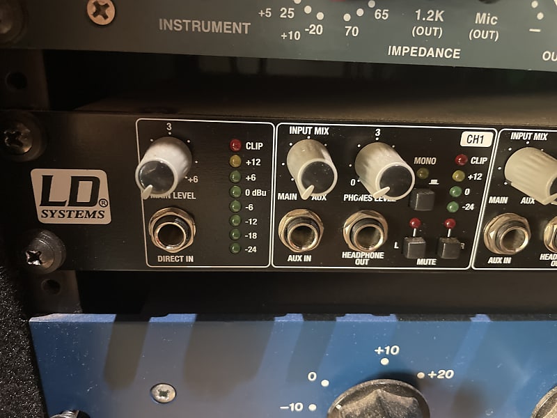 LD Systems HPA 6 -6 channel rack mount headphone amplifier | Reverb