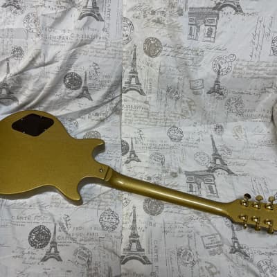 Cris Mitchell Les Paul Special DC All Gold Mother Of Pearl | Reverb
