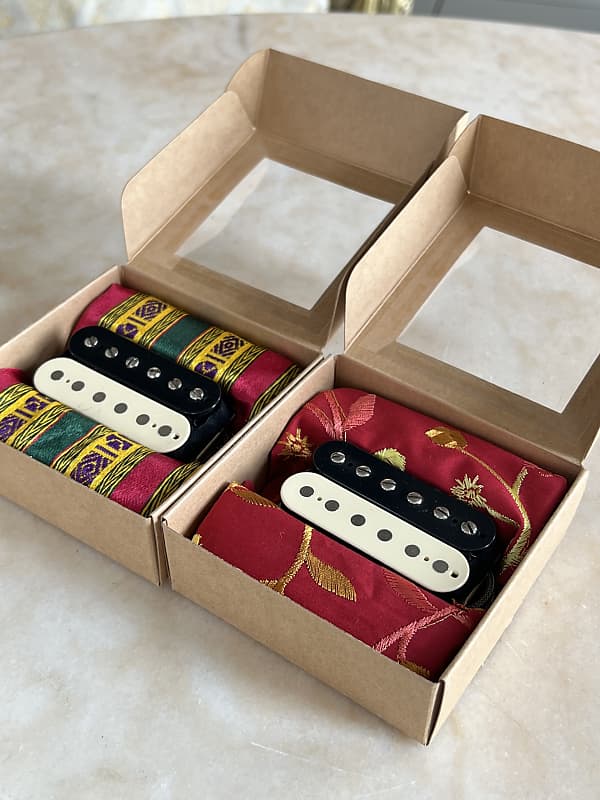 MAC Pickups '57 PAF Clone - Zebra - Set Bridge and Neck | Reverb