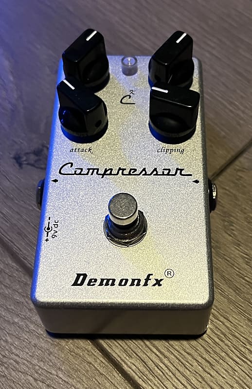 Demon FX Four Knob Compressor - Silver | Reverb