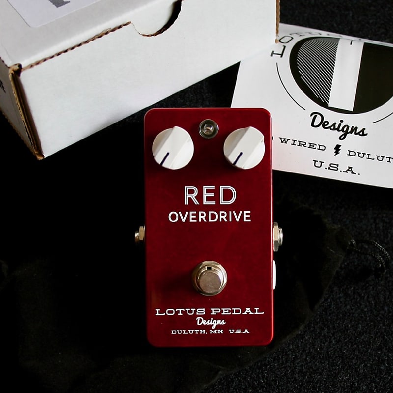 Lotus Lotus Pedal Designs Red Overdrive | Reverb