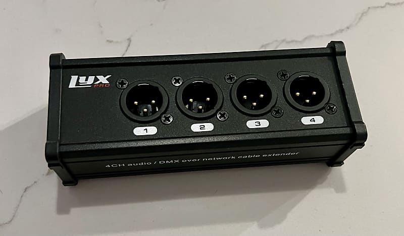 LyxPro 4 Channel 3 Pin Multi Network Male XLR Cable Breakout | Reverb