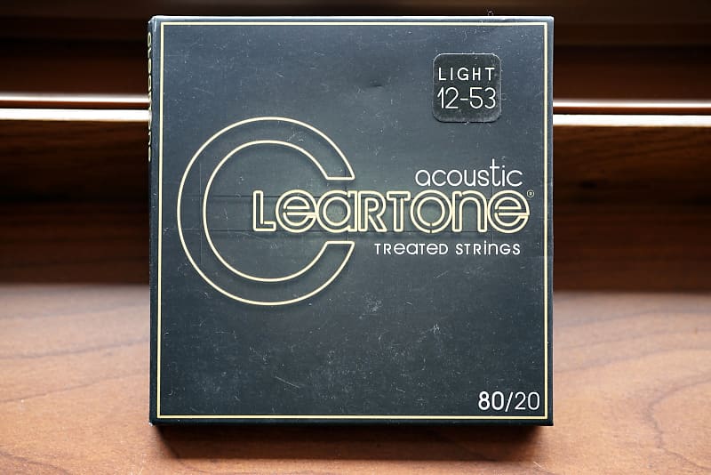 Cleartone 7612 Acoustic Strings 80/20 Bronze Light 12-53 | Reverb